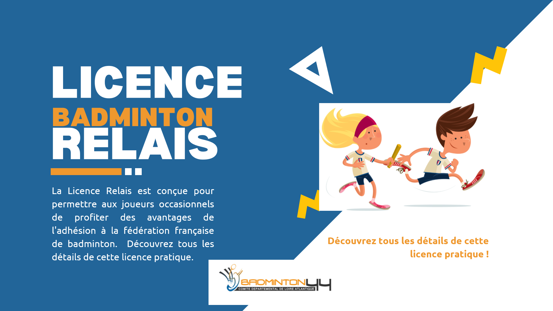 Licence relais – CODEP44